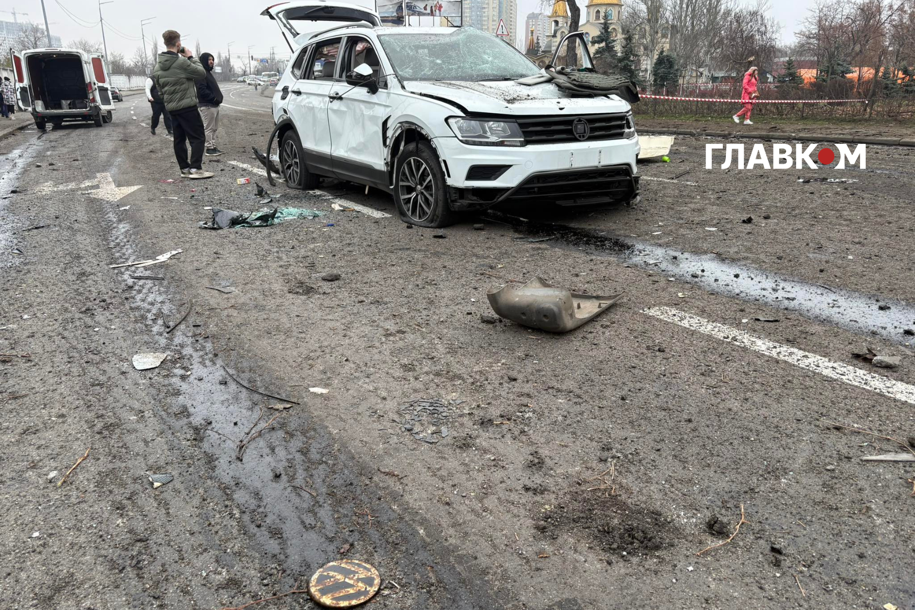 У Києві відновлено рух на Харківському шосе після нічної атаки - Главком